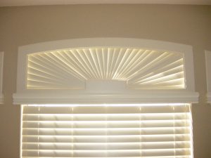 Arched Window Blinds Faux Wood — Randolph Indoor and Outdoor Design