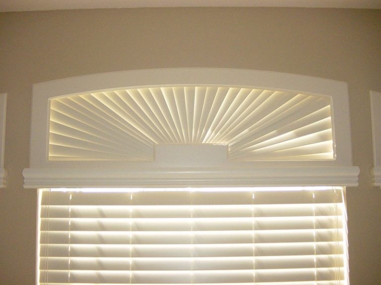 Moveable Arched Window Blinds — Randolph Indoor and Outdoor Design