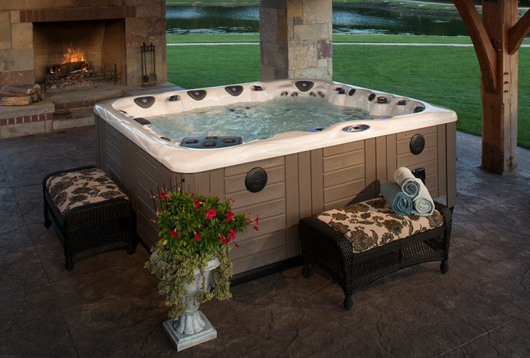 Smart Above Ground Hot Tub — Randolph Indoor and Outdoor Design