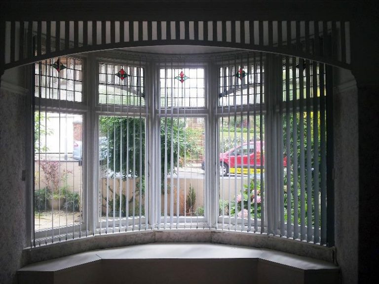 Bay Window With Blinds Between Glass — Randolph Indoor and Outdoor Design
