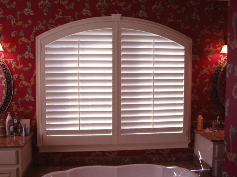 Custom Arch Window Treatments — Randolph Indoor and Outdoor Design