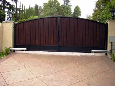 Modern Automatic Driveway Gates — Randolph Indoor and Outdoor Design