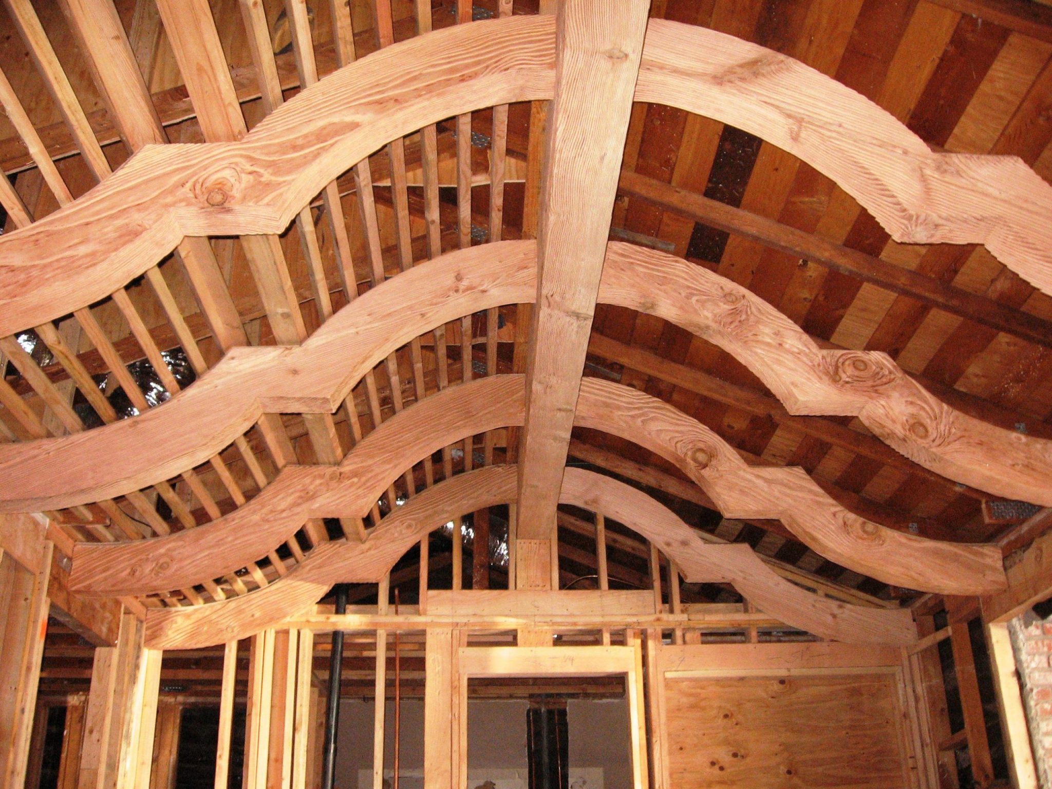 Exposed Beam Ceiling Construction — Randolph Indoor and Outdoor Design