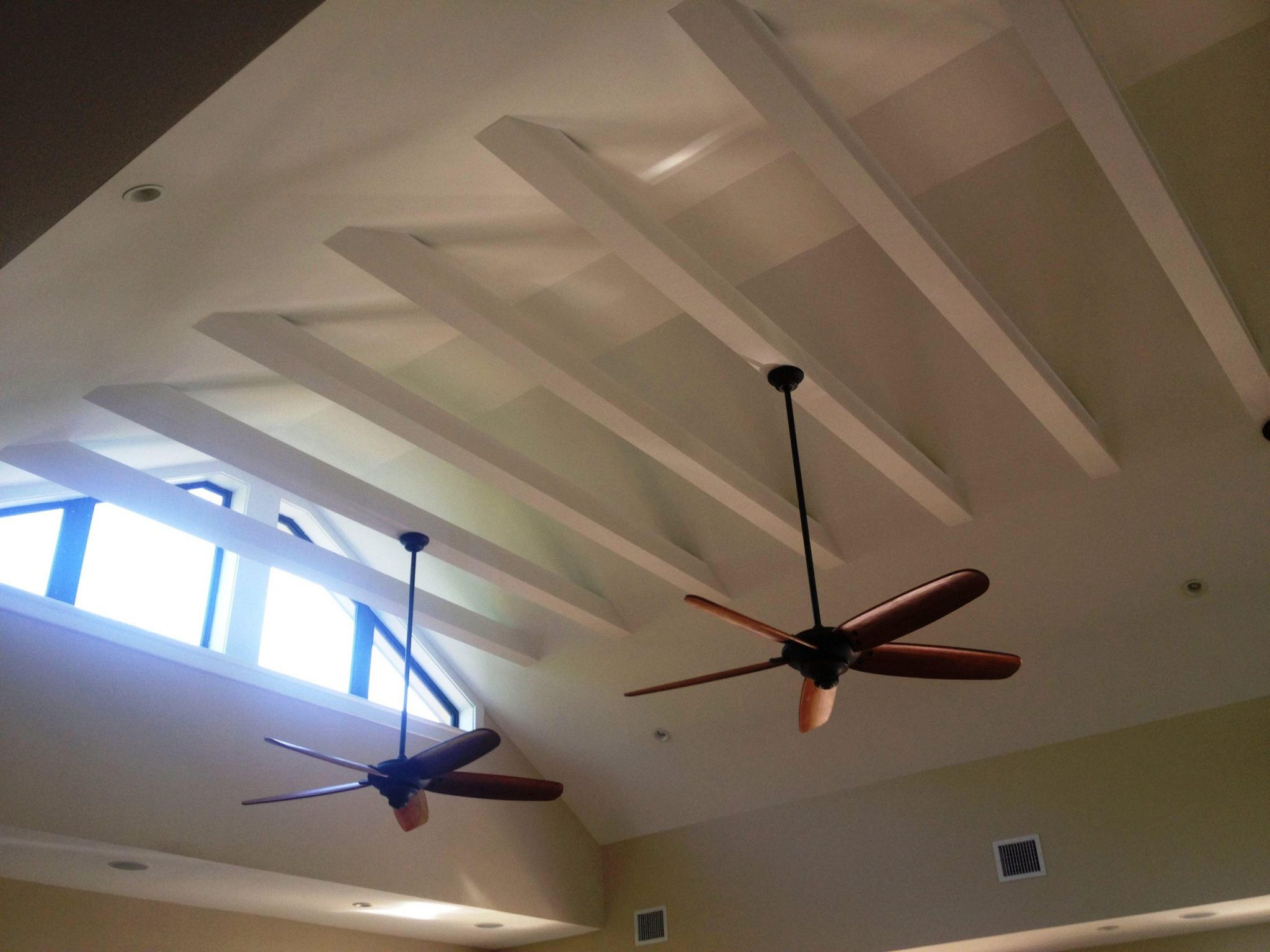 Exposed Beam Ceiling Fan — Randolph Indoor and Outdoor Design