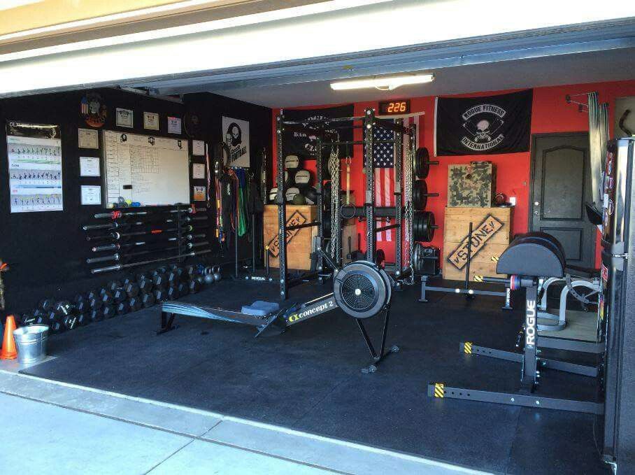 Home Gym Ideas Garage — Randolph Indoor and Outdoor Design
