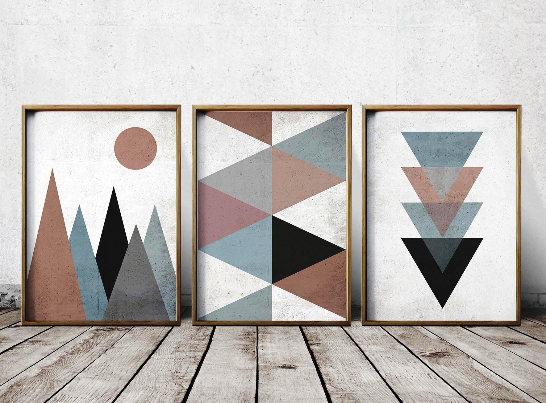Details About Geometric Wall Art — Randolph Indoor and Outdoor Design