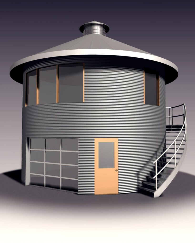 Grain Silo House Best Design — Randolph Indoor and Outdoor Design