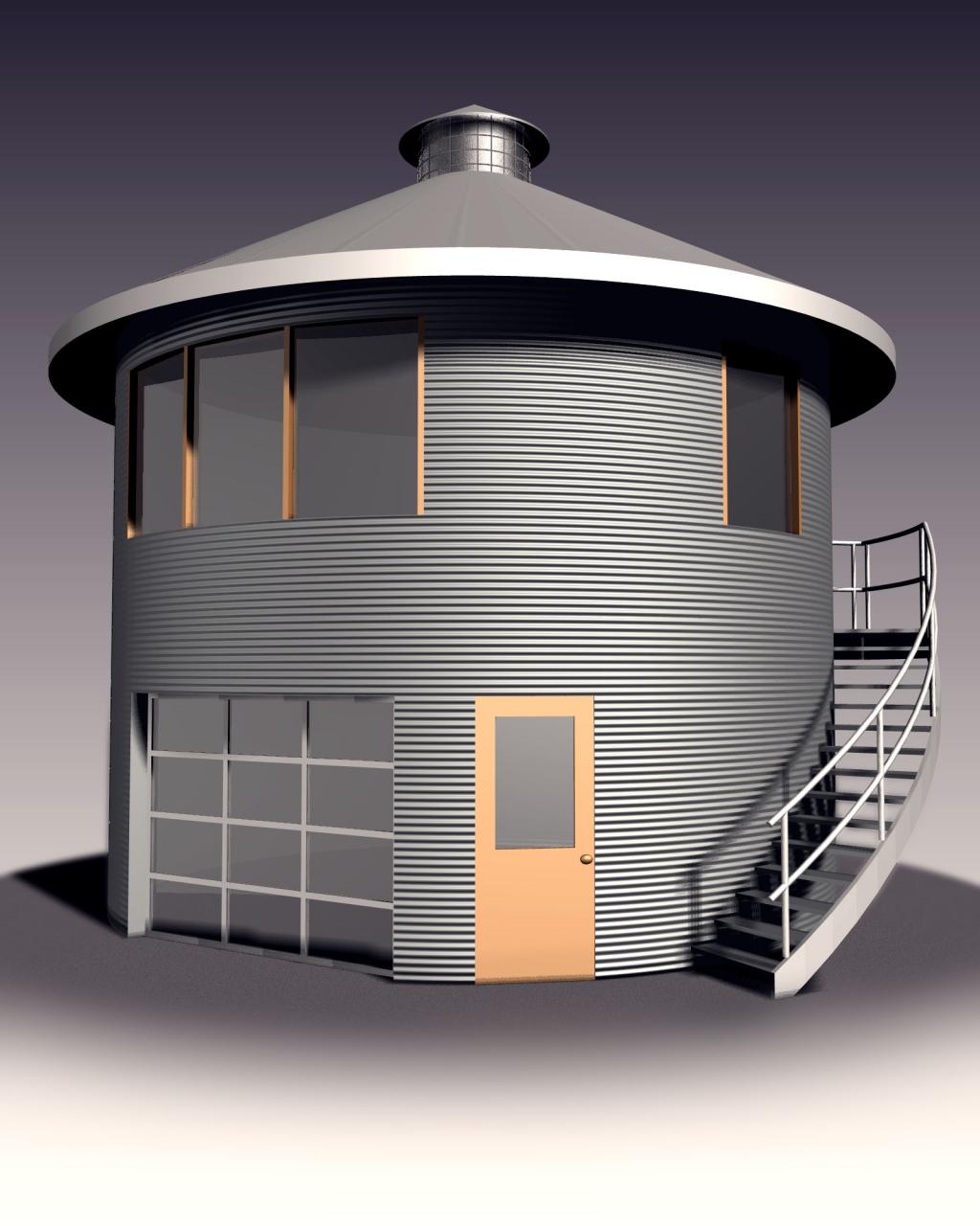 Building A Grain Silo House — Randolph Indoor and Outdoor Design