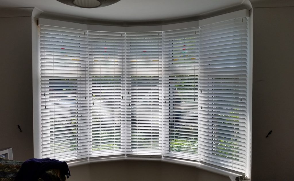Bay Window With Blinds Between Glass — Randolph Indoor and Outdoor Design