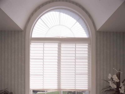 Custom Arch Window Treatments — Randolph Indoor and Outdoor Design