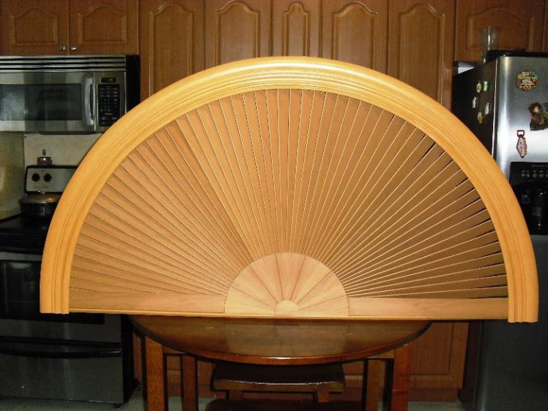 Moveable Arched Window Blinds — Randolph Indoor and Outdoor Design