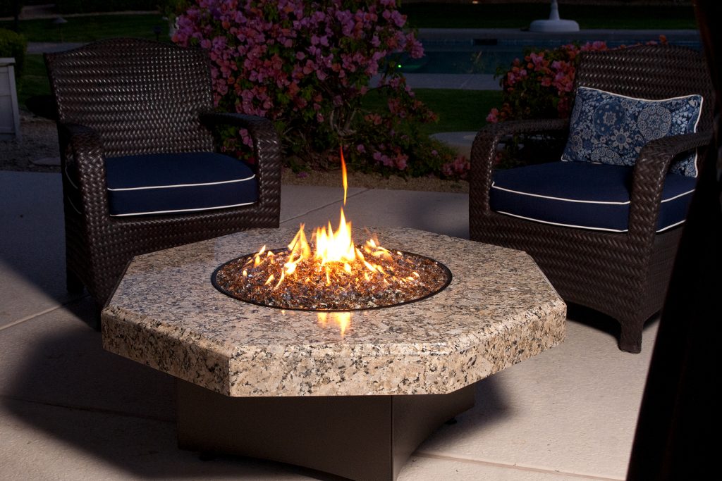 Natural Gas Fire Pit Table Custom — Randolph Indoor and Outdoor Design