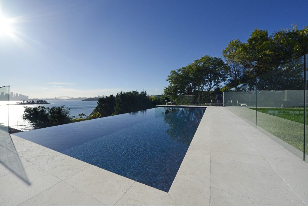 Negative Edge Pool Creation — Randolph Indoor and Outdoor Design