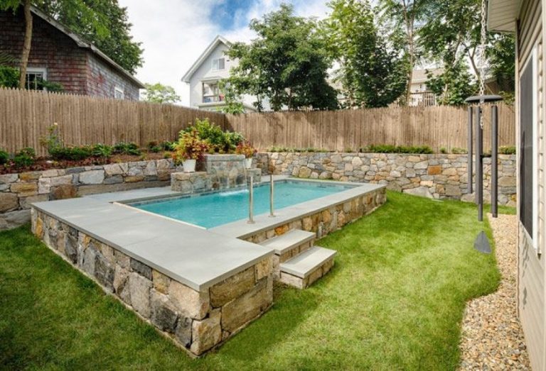 Small Backyard Designs Pool — Randolph Indoor and Outdoor Design
