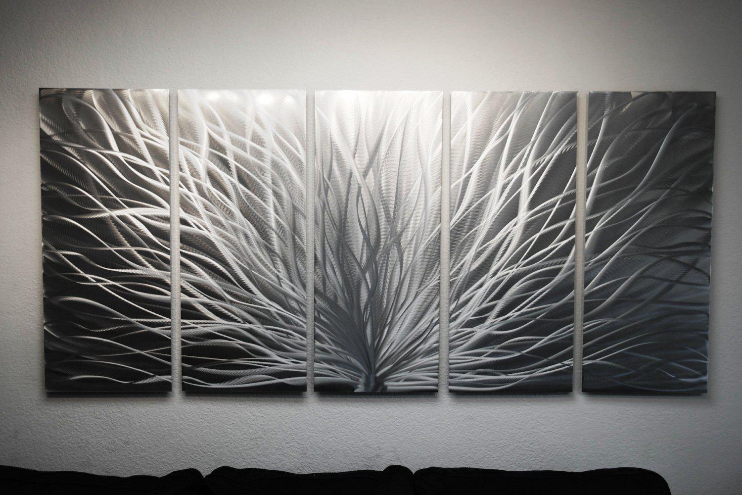 Abstract Metal Wall Art Sculpture — Randolph Indoor and Outdoor Design