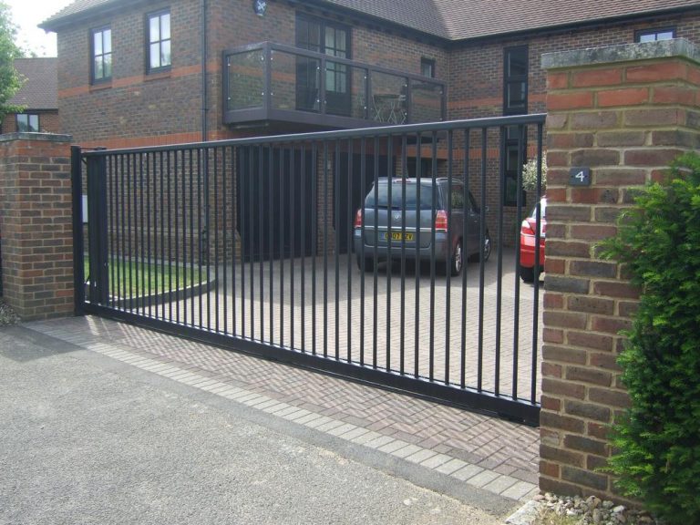 Sliding Driveway Gates Model — Randolph Indoor and Outdoor Design
