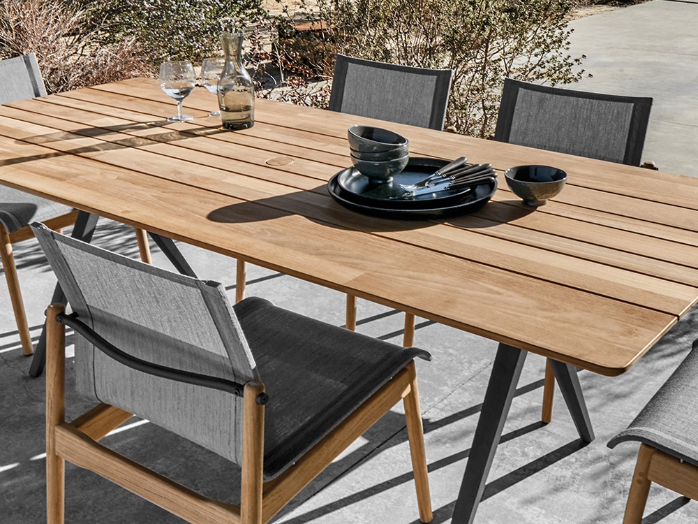 Teak Outdoor Dining Table Maintenance — Randolph Indoor and Outdoor Design