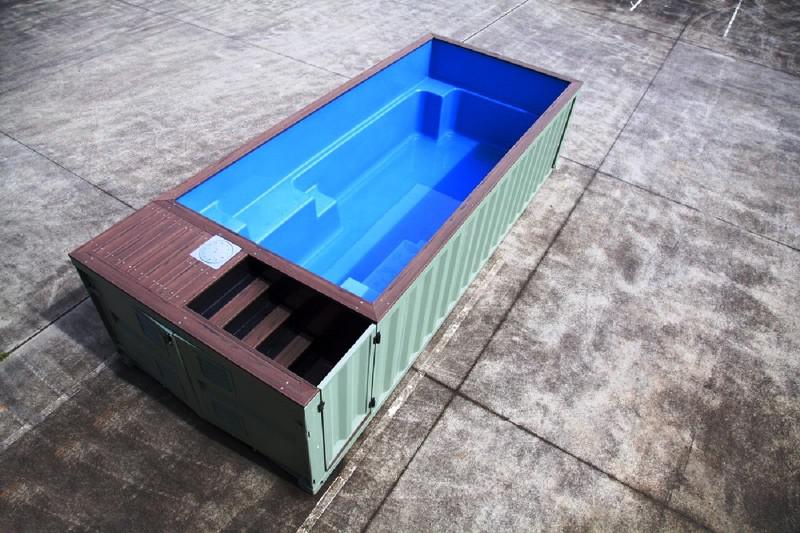 Cozy Container Swimming Pool — Randolph Indoor and Outdoor Design