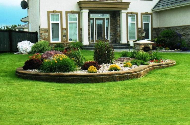 Flower Bed Ideas With Bricks — Randolph Indoor and Outdoor Design