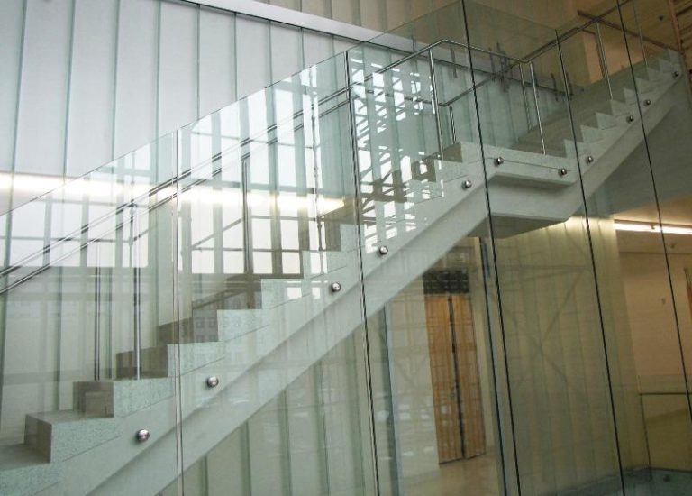 Glass Stair Railing Kit — Randolph Indoor and Outdoor Design