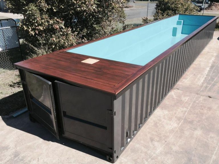 Shipping Container Swimming Pool Diy — Randolph Indoor and Outdoor Design
