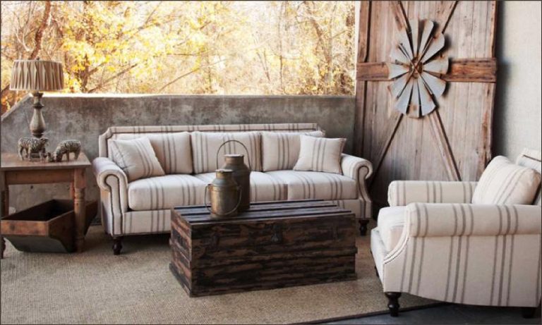 Rustic Farmhouse Living Room Ideas — Randolph Indoor and Outdoor Design