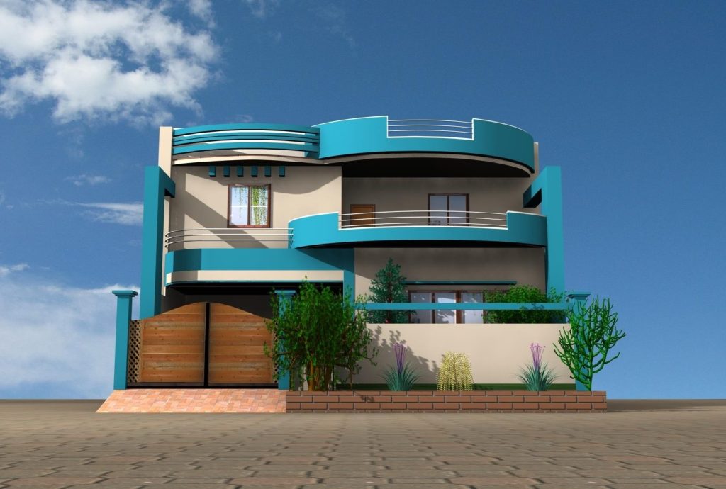 Elegant 3d House Design — Randolph Indoor and Outdoor Design