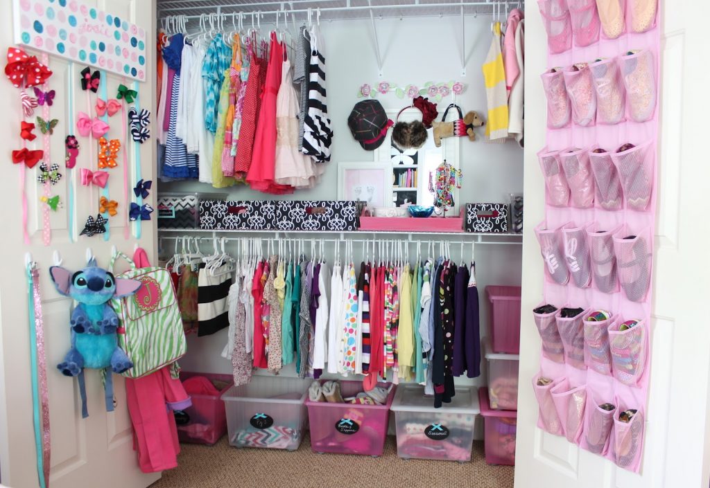 Child Girls Closet Organizer — Randolph Indoor and Outdoor Design