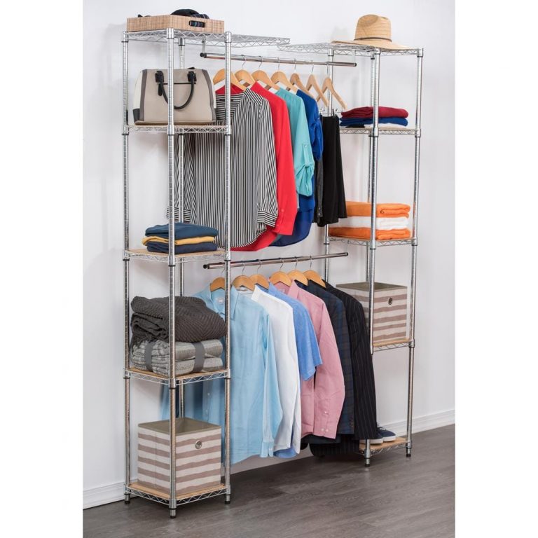 Chrome 6 Ft Closet Organizer — Randolph Indoor and Outdoor Design
