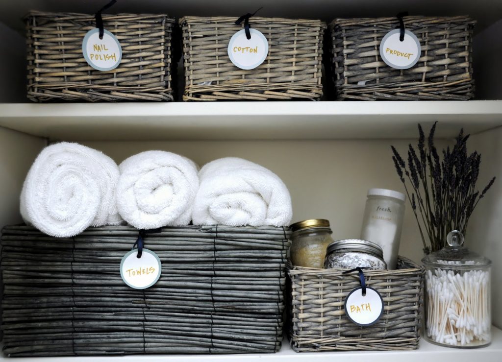 Closet Storage Baskets Remodel — Randolph Indoor and Outdoor Design
