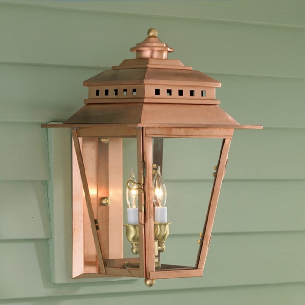 Copper Outdoor Lighting Idea — Randolph Indoor and Outdoor Design