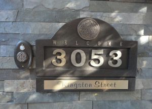 Decorative House Address Numbers — Randolph Indoor and Outdoor Design