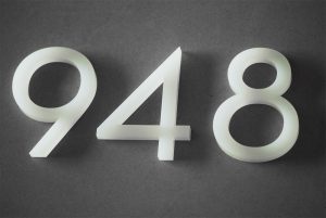 Decorative House Numbers And Signs — Randolph Indoor and Outdoor Design