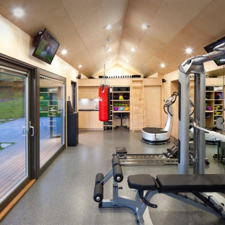 Garage Conversion To Gym Ideas — Randolph Indoor and Outdoor Design
