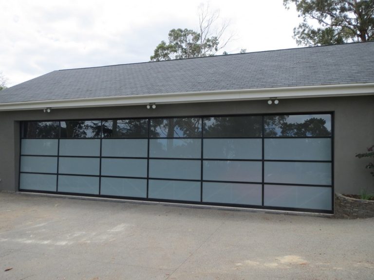 Garage Doors With Glass Windows — Randolph Indoor and Outdoor Design