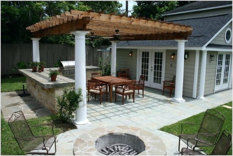 Bbq Patio Ideas around a Tree — Randolph Indoor and Outdoor Design