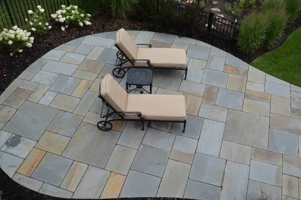 Modern Bluestone Patio Ideas — Randolph Indoor and Outdoor Design