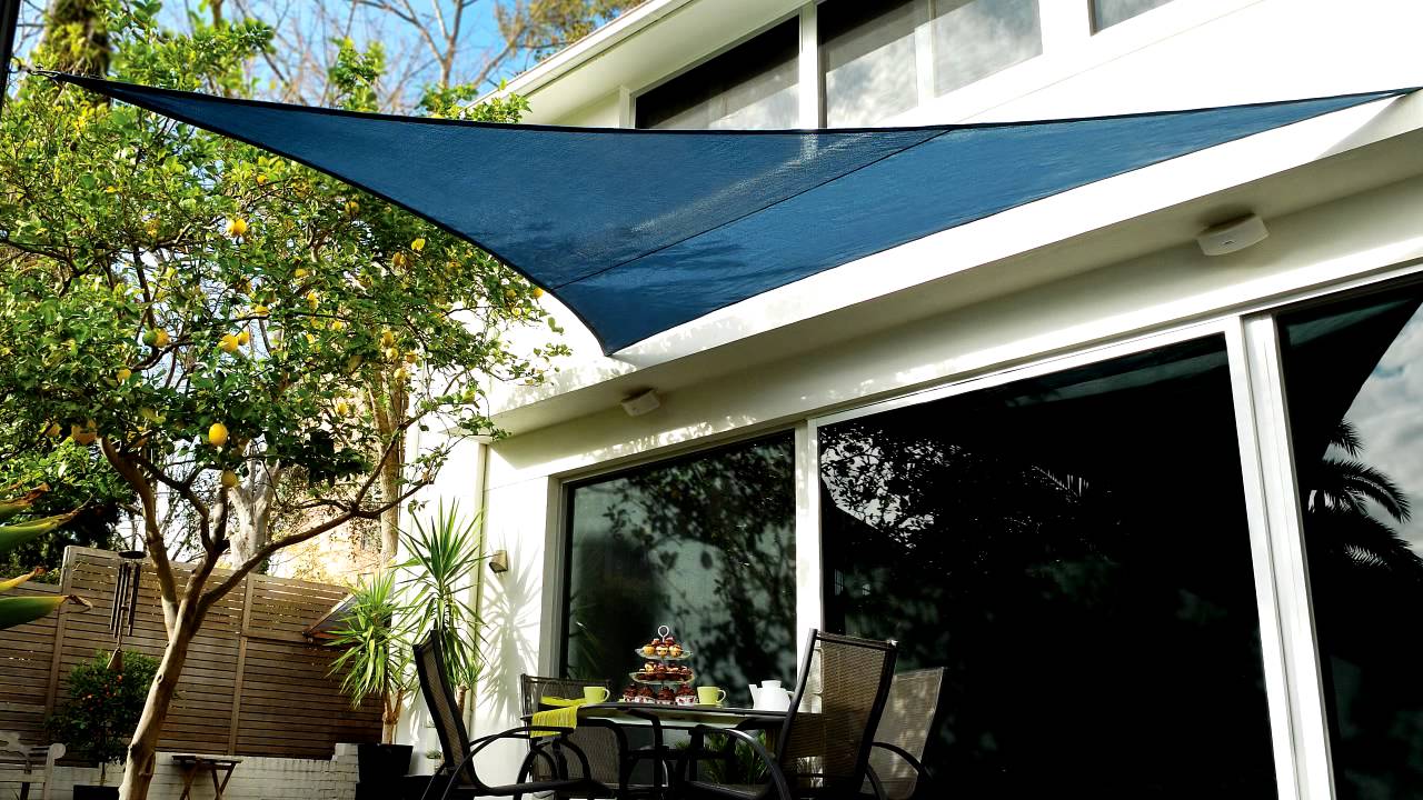 Sun Sails Triangle Patio Cover — Randolph Indoor and Outdoor Design