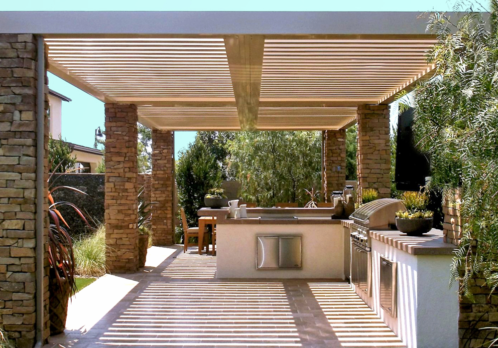 Large Louvered Patio Cover — Randolph Indoor and Outdoor Design
