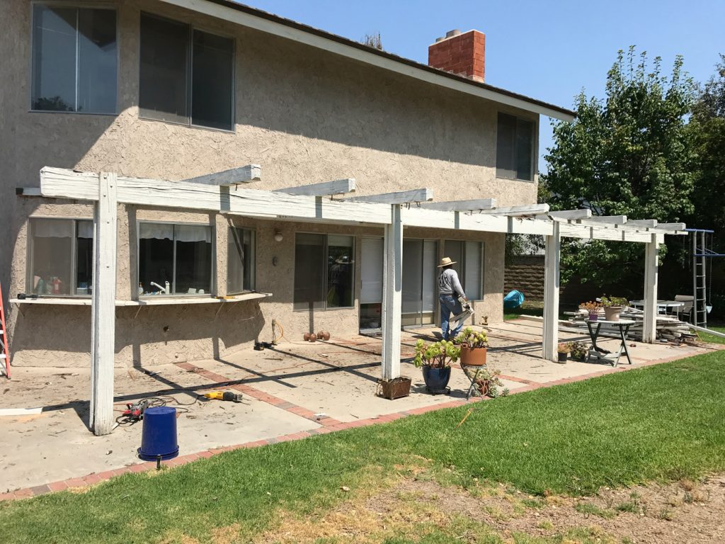 Latice Patio Cover Build — Randolph Indoor and Outdoor Design