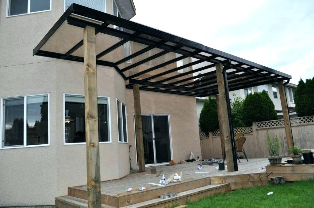 Lean to Patio Cover Black — Randolph Indoor and Outdoor Design