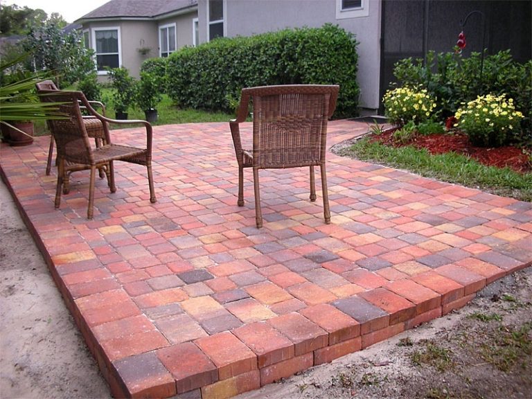 Modern-Brick-paver-patio-ideas — Randolph Indoor and Outdoor Design