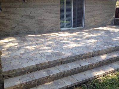 Patio Paver Design Ideas with Steps — Randolph Indoor and Outdoor Design