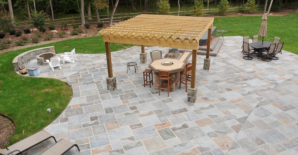 Patio Pavers Ideas Large — Randolph Indoor and Outdoor Design