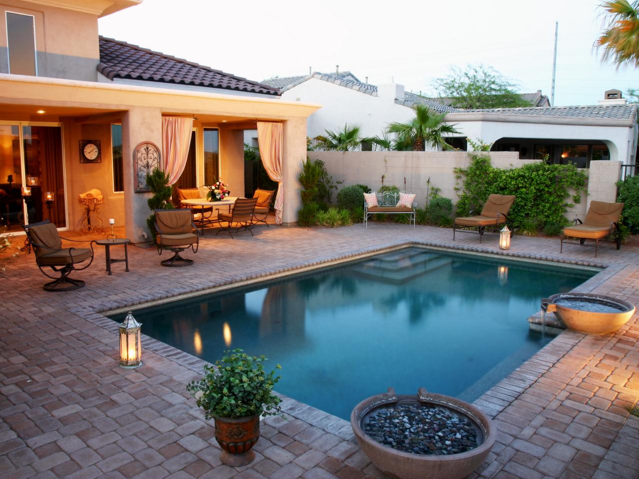Pool And Patio Ideas Shapes — Randolph Indoor and Outdoor Design