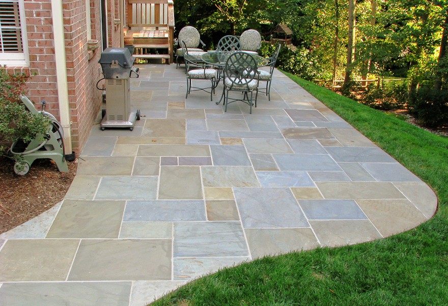 Design of Bluestone Patio Ideas — Randolph Indoor and Outdoor Design