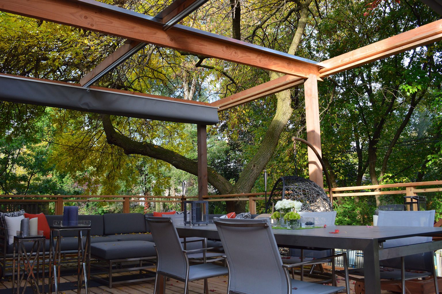 Retractable Patio Cover Large — Randolph Indoor and Outdoor Design