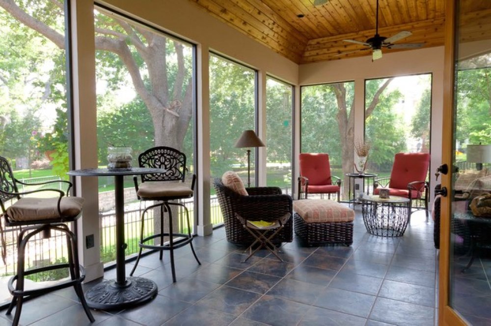 Simple Enclosed Patio Ideas — Randolph Indoor and Outdoor Design