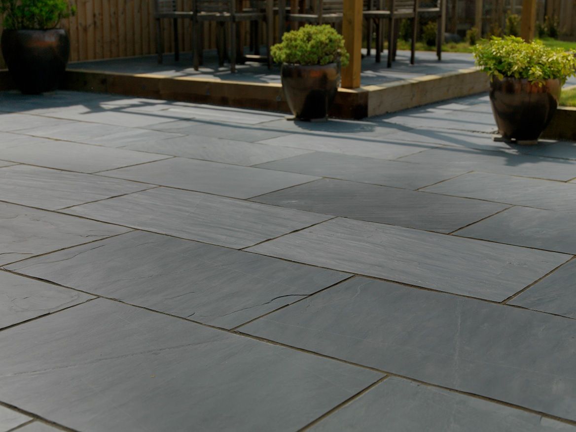 Garden Slate Patio Ideas — Randolph Indoor and Outdoor Design