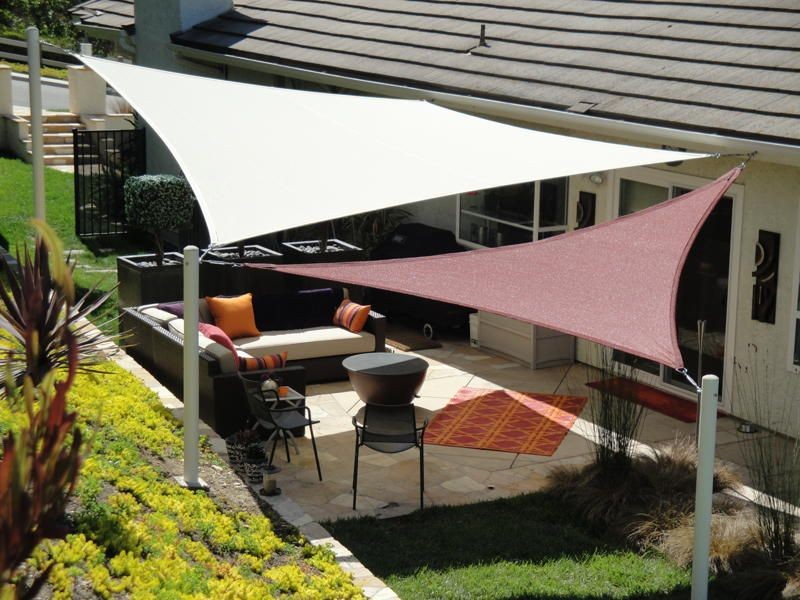 Triangle Patio Cover DIY — Randolph Indoor and Outdoor Design